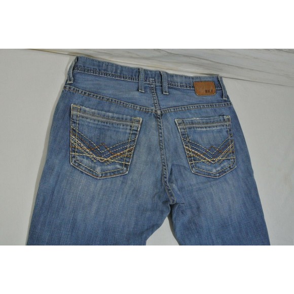 BKE | Jeans | Bke Buckle Derek Straight Sz 3r X 3 Men Blue Jeans 100 ...